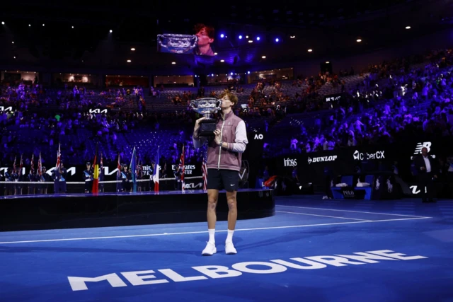 Australian Open men's final 2024 LIVE: Jannik Sinner beats Daniil ...