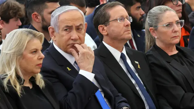Israeli PM Netanyahu heckled by Hamas attack victims’ relatives at ...