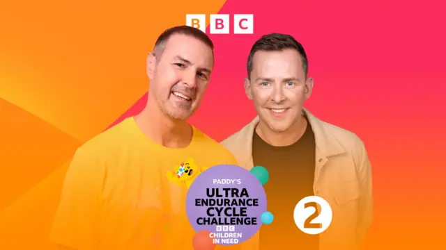 Live Updates - Follow Paddy McGuinness’s Ultra Endurance Cycle ...