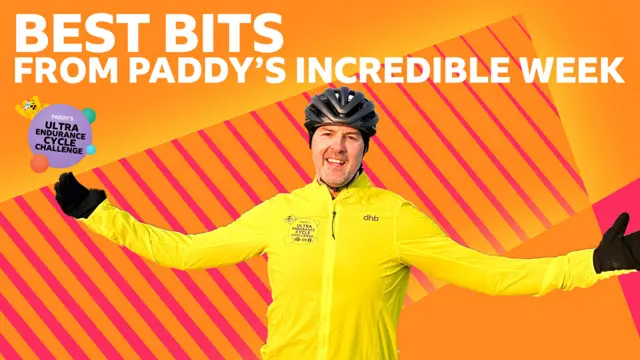 Live Updates - Follow Paddy McGuinness’s Ultra Endurance Cycle ...
