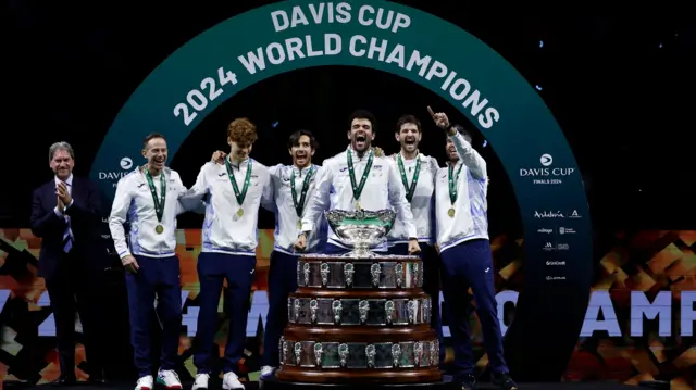 Davis Cup final LIVE: Italy vs Netherlands for title in Malaga ...