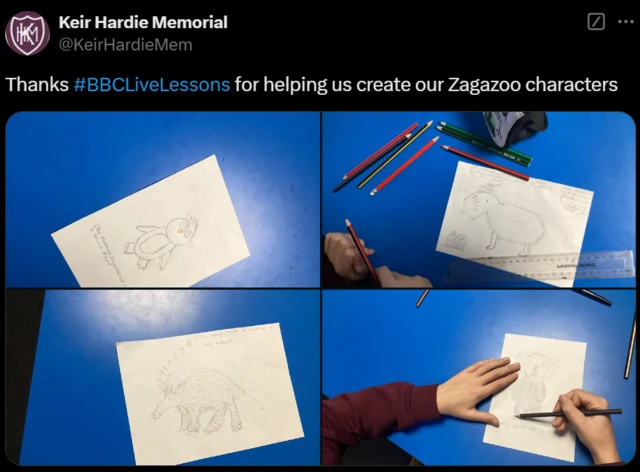 Quentin Blake’s Box of Treasures – Live Lesson - BBC