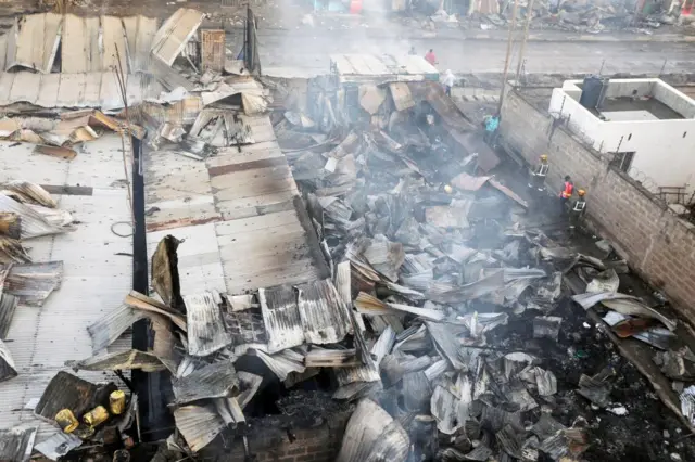 Survivors being treated after Kenya gas explosion - BBC News