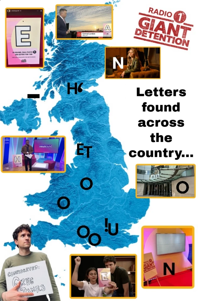 Greg James escapes from Radio 1's Giant Detention - live updates - BBC
