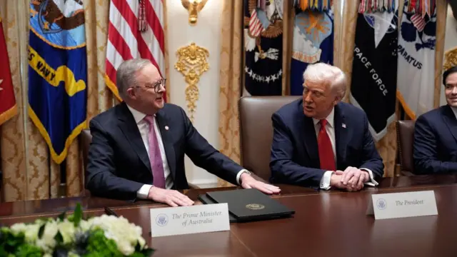Australia's PM Albanese and Trump sign rare earths deal as US confirms ...