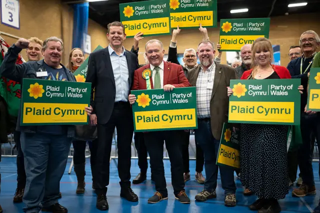 Plaid Cymru by-election winner sworn in at Welsh Parliament after ...