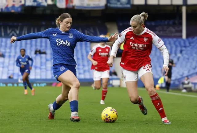 Everton vs Arsenal LIVE: WSL score, stats & updates - BBC Sport