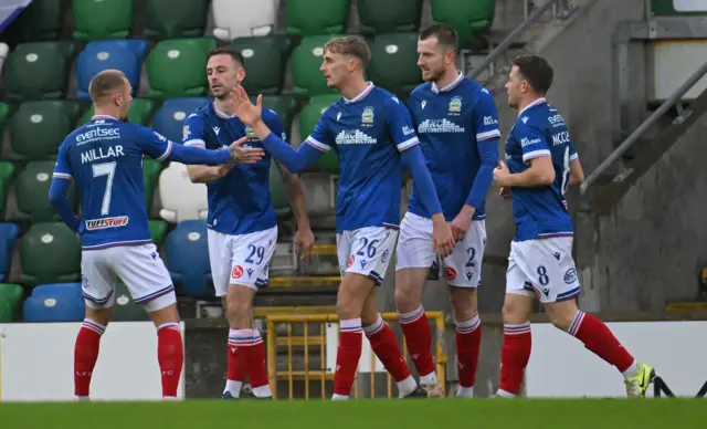 Watch: Teelan secures three points for Ports - BBC Sport