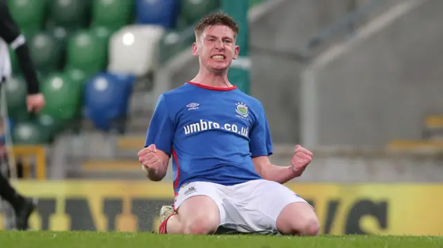 Watch: Glenny's goal seals Swifts win over Bangor - BBC Sport