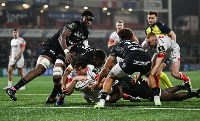 Challenge Cup: Ulster romp to nine-try victory over Racing 92 - radio ...