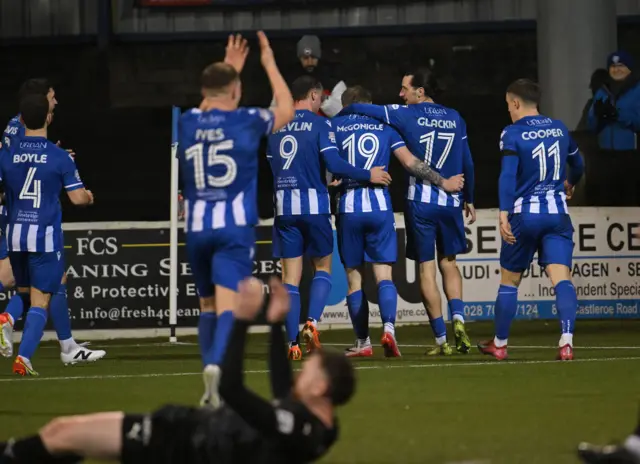 Watch: Ports put four past Crusaders at Seaview - BBC Sport