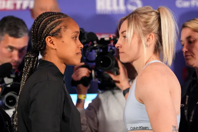 Natasha Jonas vs Lauren Price weigh-in LIVE: Updates & results as ...