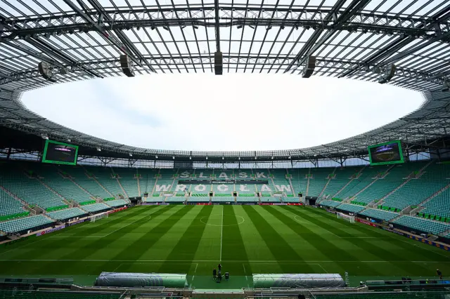 Conference League final build-up: Chelsea fans arrive in Wroclaw - BBC ...