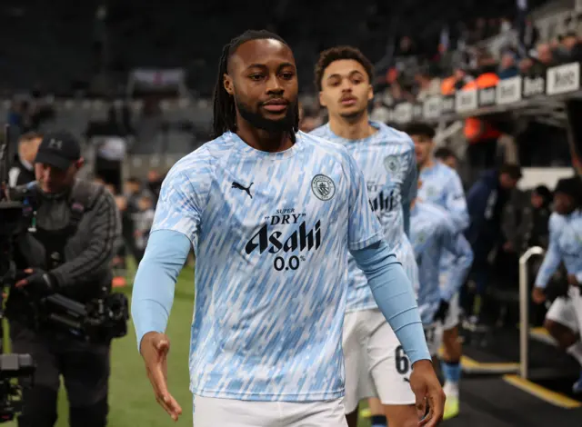 Newcastle 0-2 Man City: Antoine Semenyo scores in semi-final first leg ...