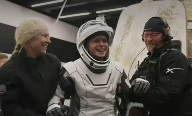 Astronauts return to Earth after first ever medical evacuation from ...