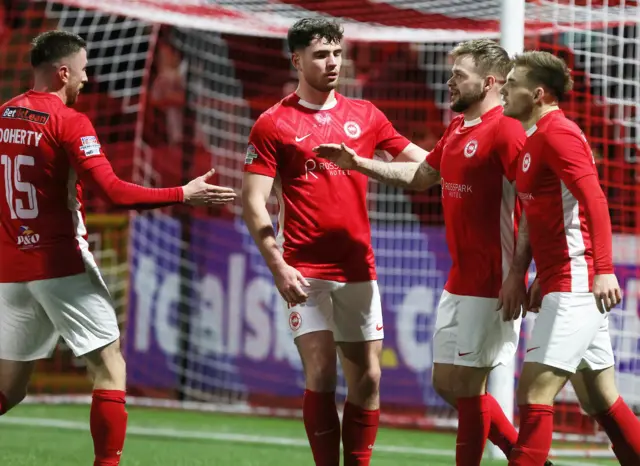 Larne 2-1 Bangor: Andy Ryan scores twice as Irish Premiership leaders ...