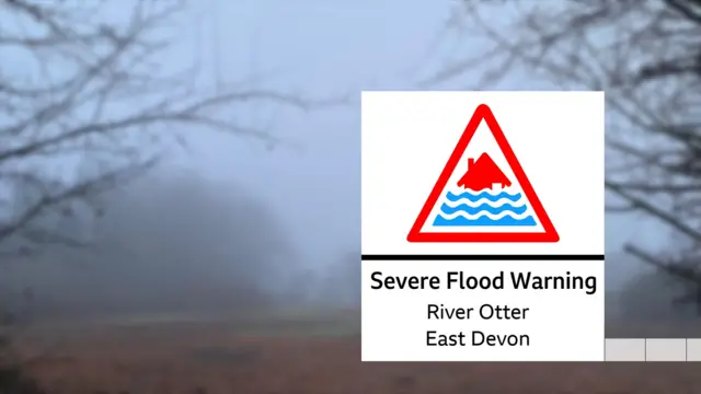 Danger to life flood warning as rain, wind and snow hit UK - BBC News
