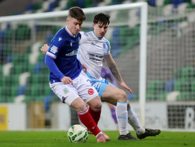 BetMcLean Cup: Linfield beat Ballymena United to reach final - BBC Sport