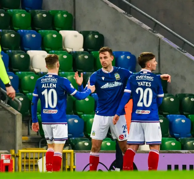 Irish Premiership: Hoban nets six against Carrick as Blues and Crues ...