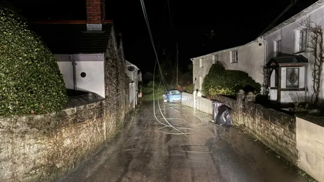 Cornwall, Devon and Channel Islands hit by Storm Goretti - BBC News