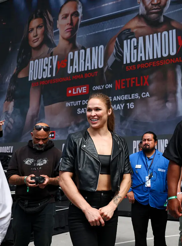 Ronda Rousey Vs Gina Carano Press Conference Recap Updates From Mma