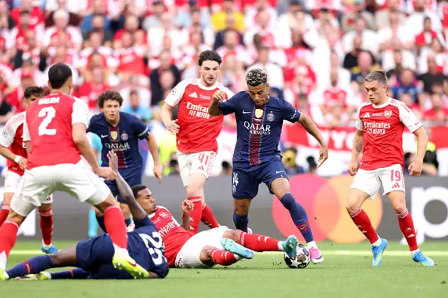 PSG 1-1 Arsenal (AET, PSG win 4-3 on pens): Paris St-Germain retain ...