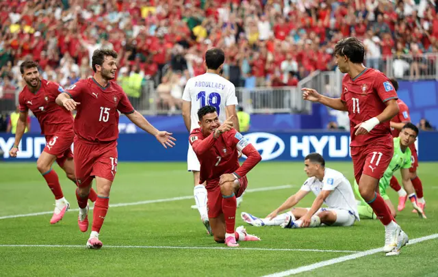 Portugal vs Uzbekistan LIVE: FIFA World Cup Group K score, team news ...