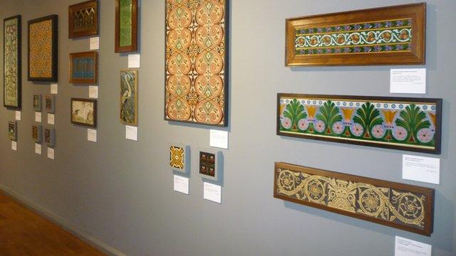 'World-class' tiles go on display at Jackfield museum - BBC News