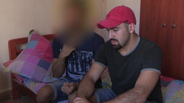 The gay Syrian refugee forming a new life in the UK - BBC News