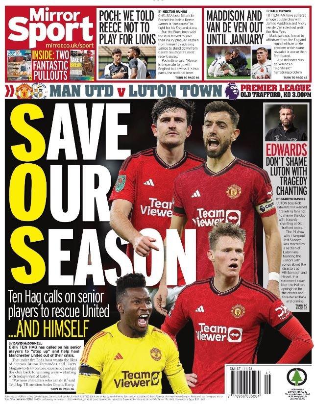 Saturday's back pages - BBC Sport