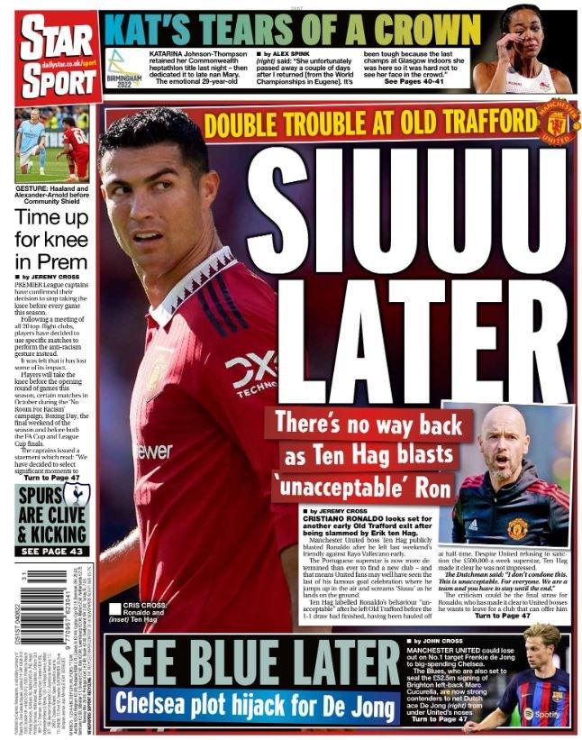 Thursday's back pages - BBC Sport
