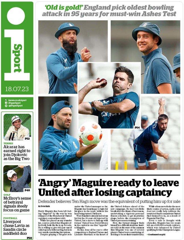 Tuesday's back pages - BBC Sport