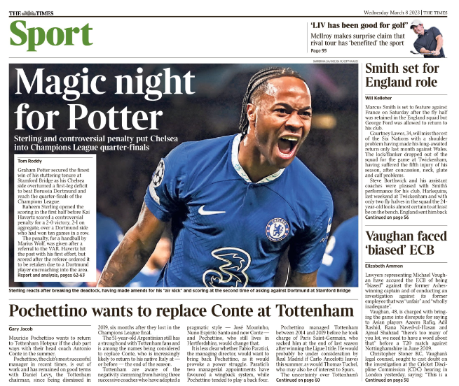 Wednesday's back pages - BBC Sport