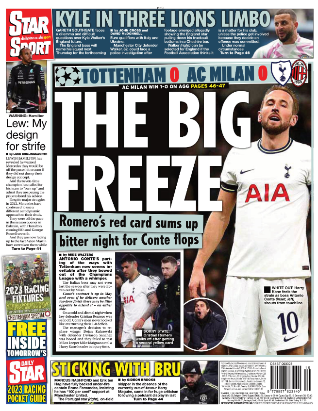 Thursday's back pages - BBC Sport