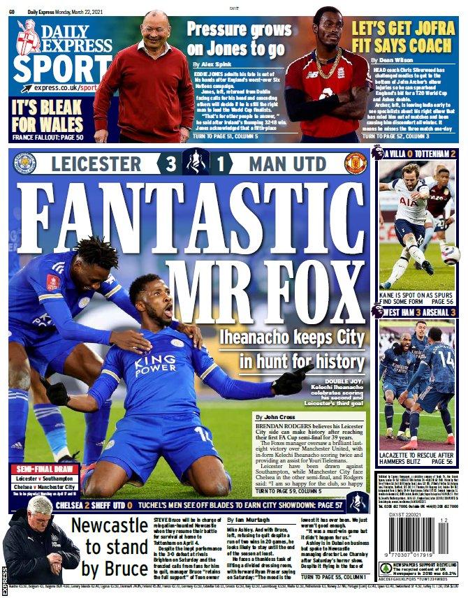 Monday's papers - BBC Sport