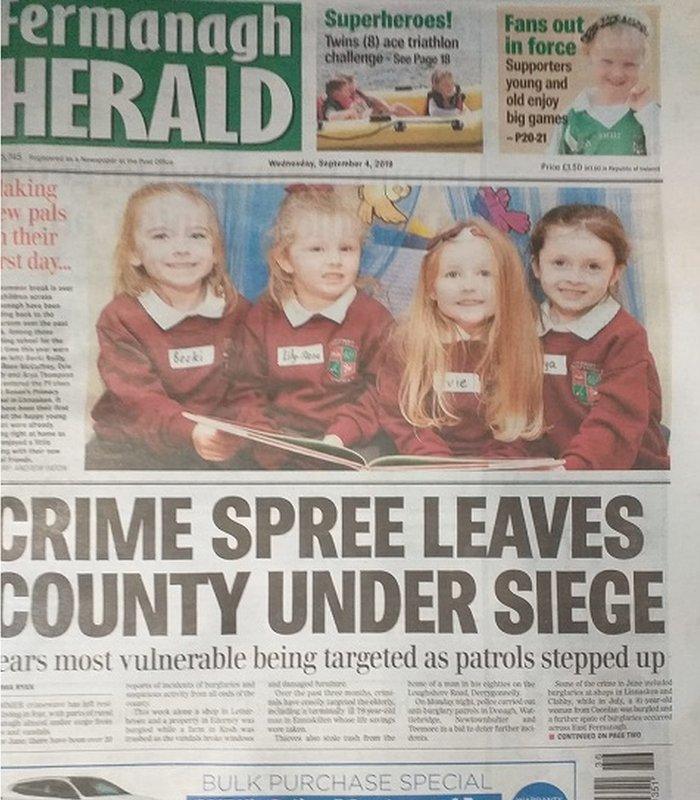 NI weekly papers: Rainbow flag row and summer crime spree - BBC News