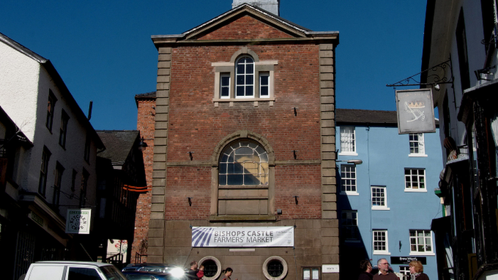 Bishop's Castle Town Hall opens after £850k revamp - BBC News