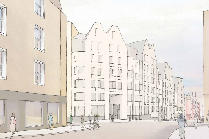 Plans revealed for Netflix's Dept Q building in Edinburgh - BBC News