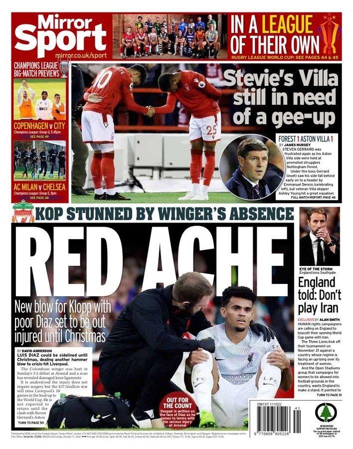 Tuesday's back pages - BBC Sport