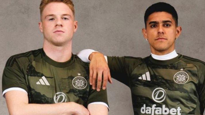 Celtic unveil camouflage third kit - BBC Sport