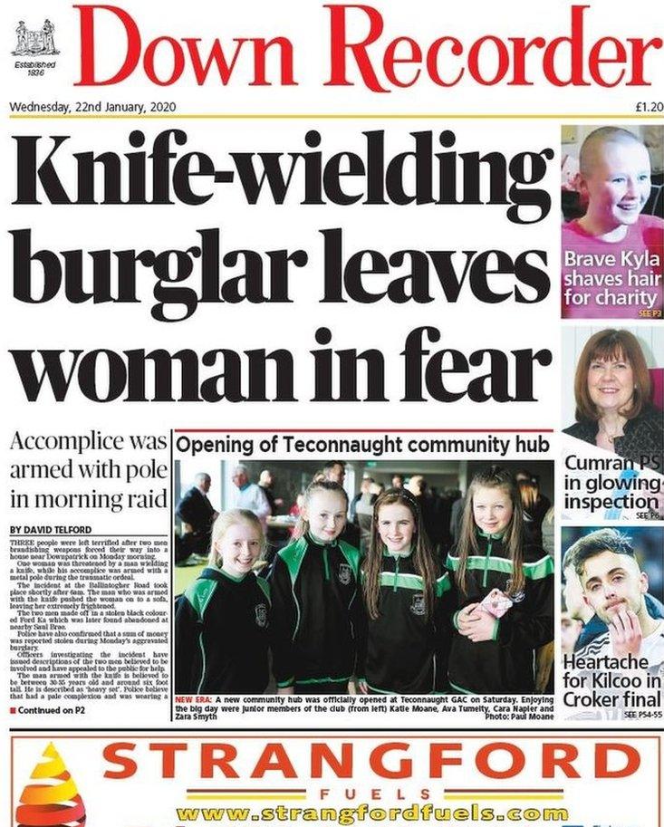 NI weekly papers: 'A gift of life' and town hall wedding plans - BBC News