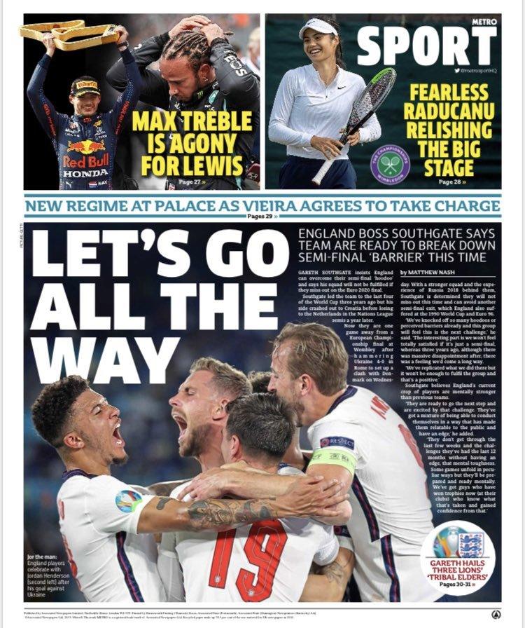 Monday's sports pages - BBC Sport