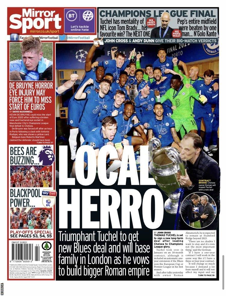 Monday's papers - BBC Sport