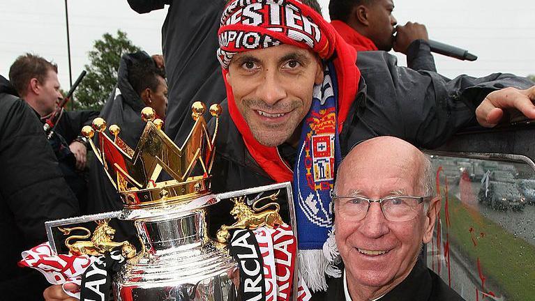 Rio Ferdinand on Sir Bobby Charlton: 'Sir Bobby. Icon, Legend' - BBC Sport
