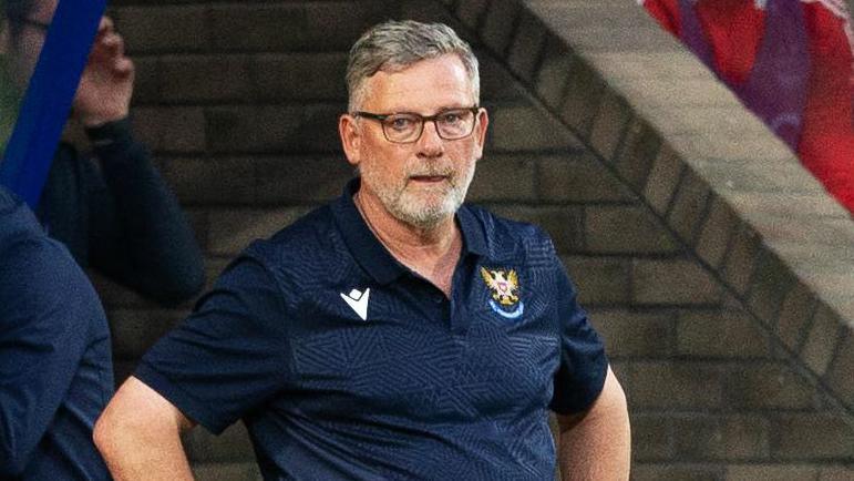 Levein hopes Saints can frustrate Rangers fans at Hampden - BBC Sport