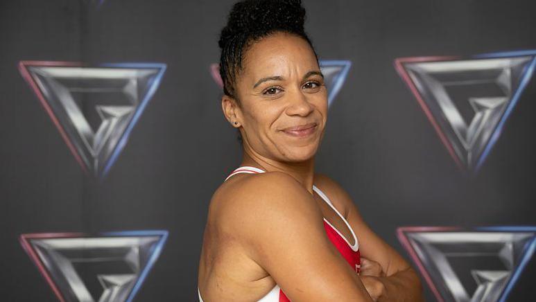Nottingham Gladiators finalist inspires daughter to never give up - BBC ...