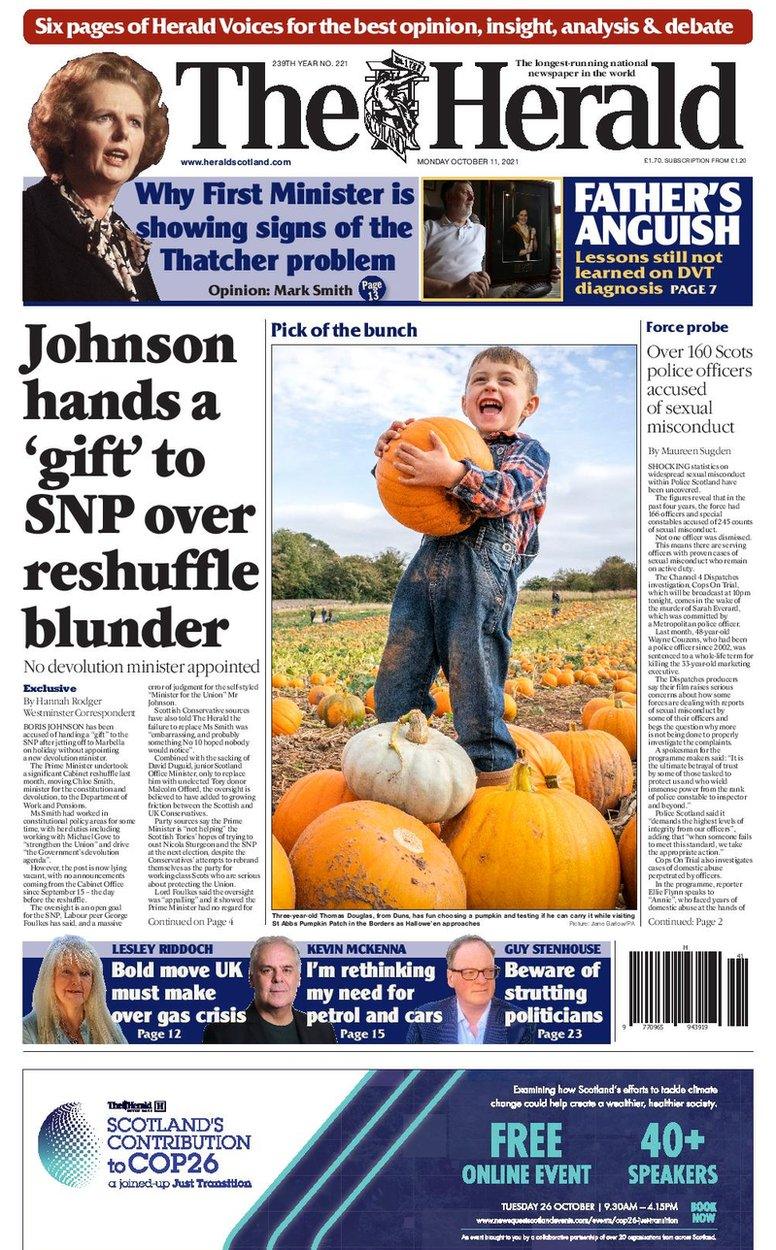 Scotland's papers: Student nurses drafted in and police assault claims ...