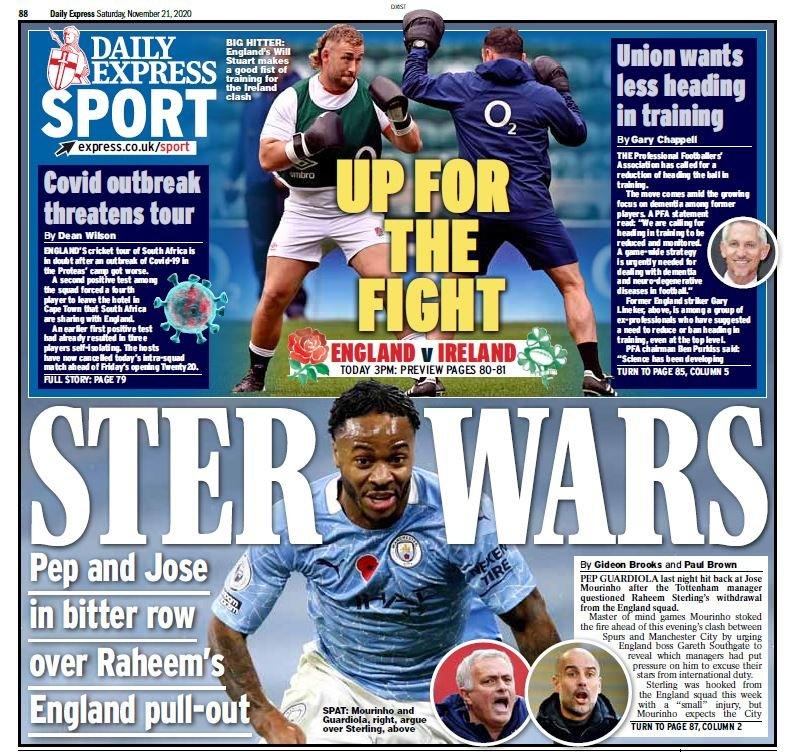 Saturday's back pages - BBC Sport