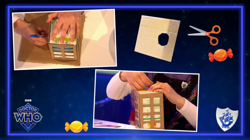 How to make a Doctor Who TARDIS | Doctor Who TARDIS Book Nook | Blue ...