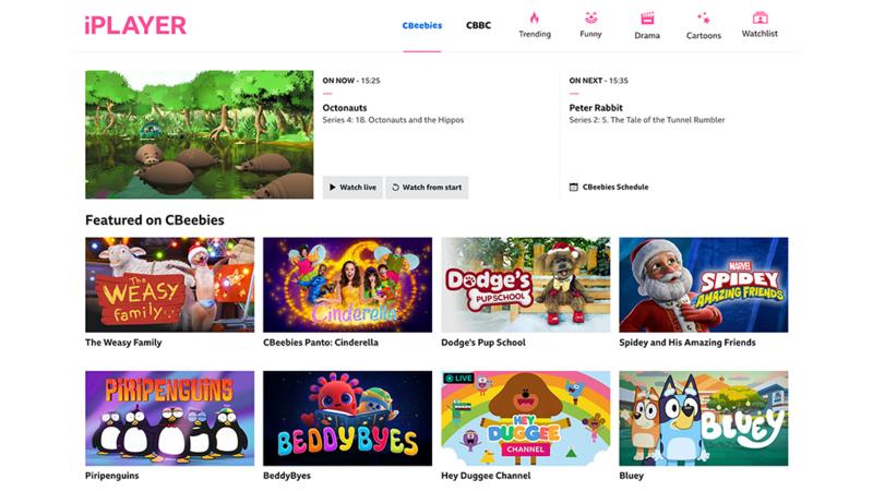 CBeebies - Creating a child’s profile on iPlayer - CBeebies
